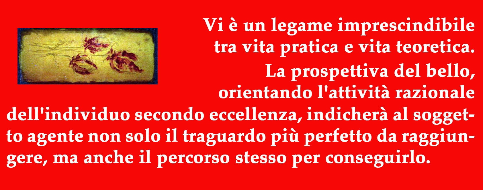 Elena Irrera – “Sulla bellezza della vita buona”. Vi è un legame ...
