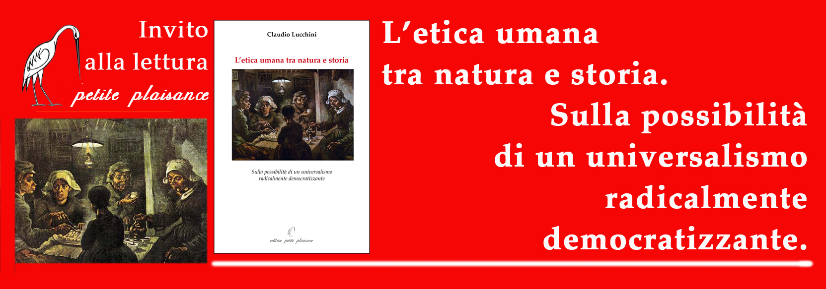 Claudio Lucchini – L’etica umana tra natura e storia. Sulla possibilità ...