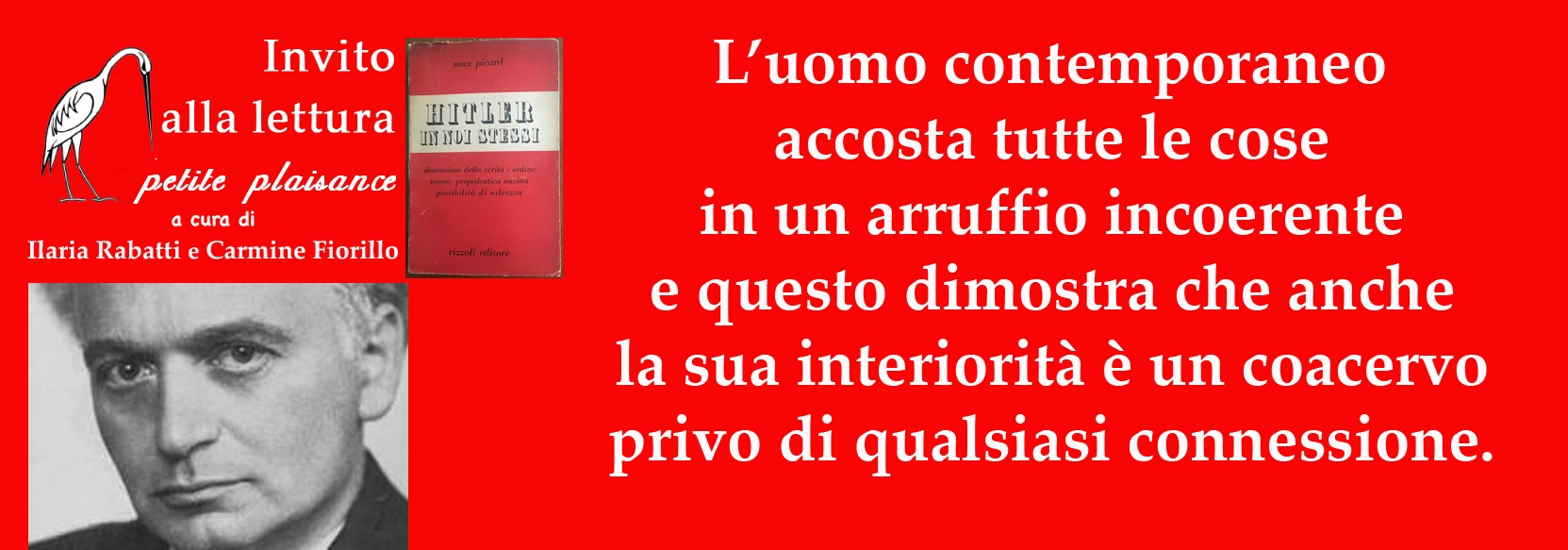 Max Picard (1888-1965) – L’uomo contemporaneo accosta tutte le cose in ...