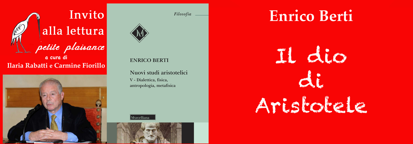 Enrico Berti – Il dio di Aristotele. – Petite Plaisance Blog
