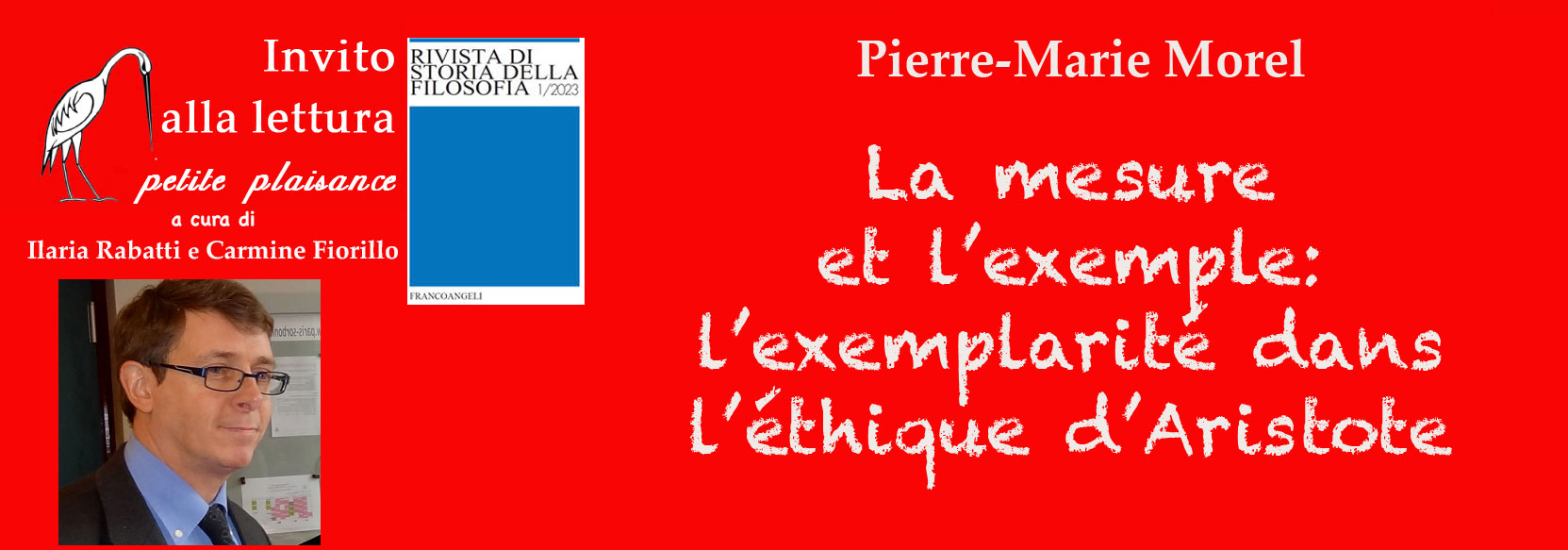 Pierre-Marie Morel – La mesure et l’exemple: l’exemplarité dans l ...
