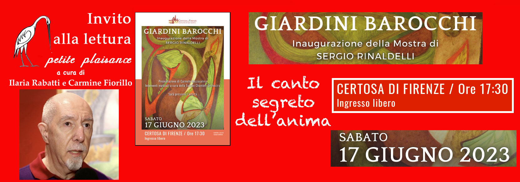 Sergio Rinaldelli – «Giardini barocchi. Dal racconto al silenzio ...